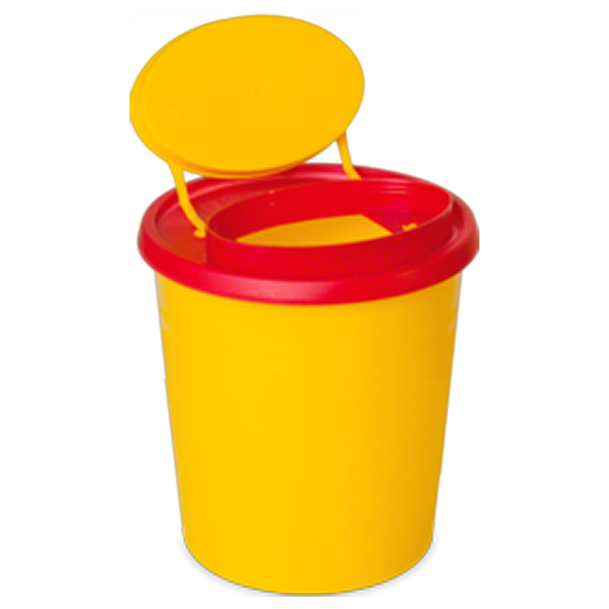 Needle disposal box 1,5 l, Multi-Safe quick S, oval opening, ø 107x162 mm