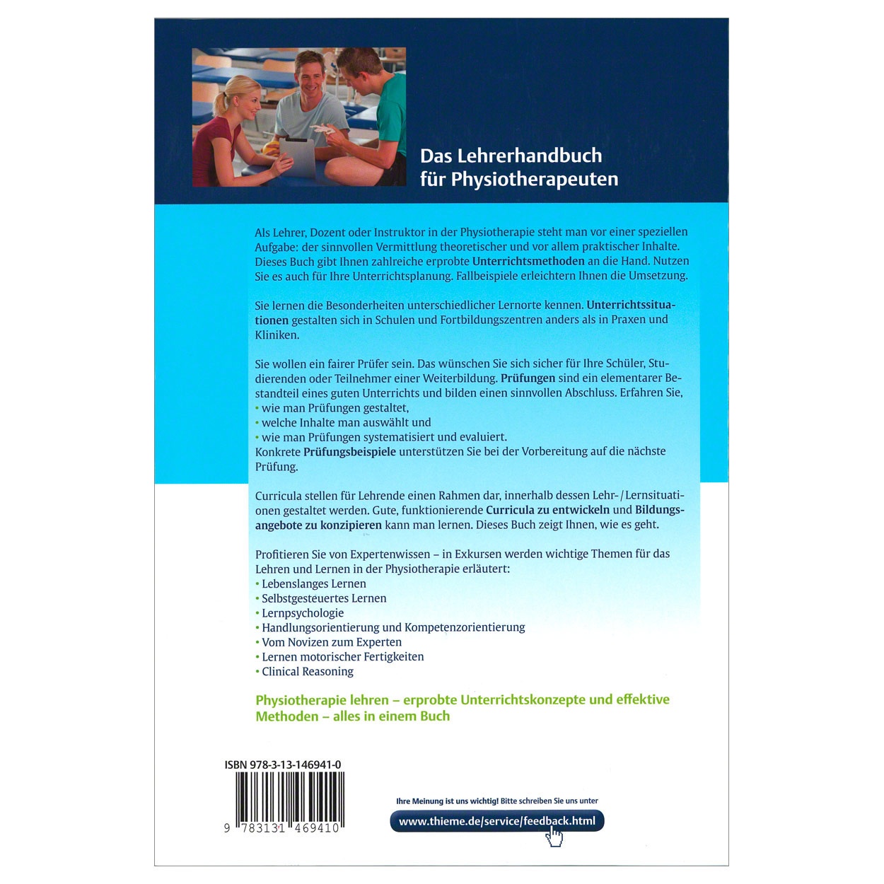 Book - Teaching and learning in physiotherapy - - The Teaching Guide ...