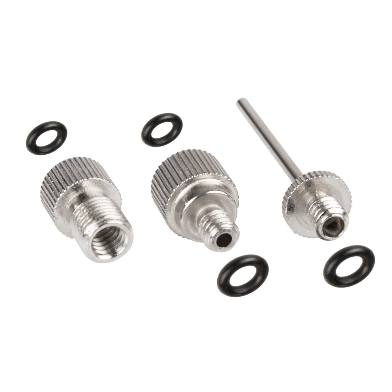 Universal valve set 5-piece, 1x needle valve, 2x cone valve, 2x valve ...
