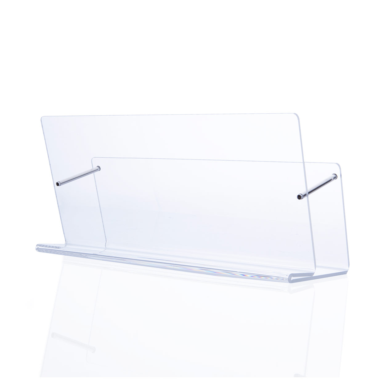Voucher stand made of acrylic glass buy online | Sport-Tec