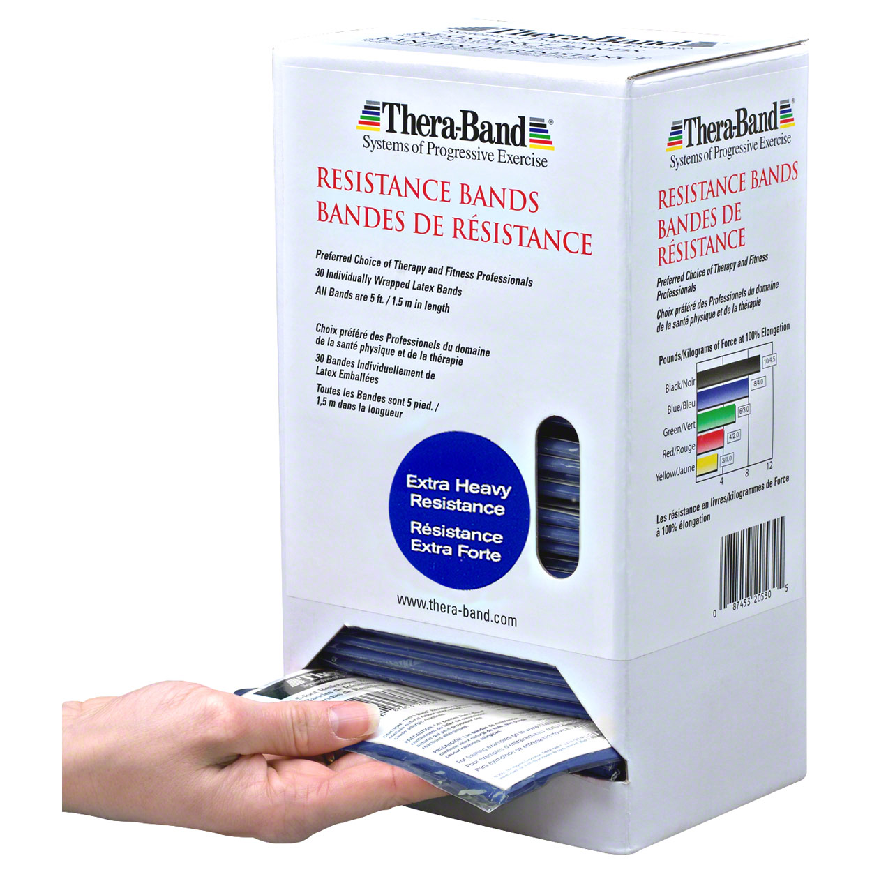 Thera-Band Dispenser incl. 30 bands, extra strong, blue buy online ...