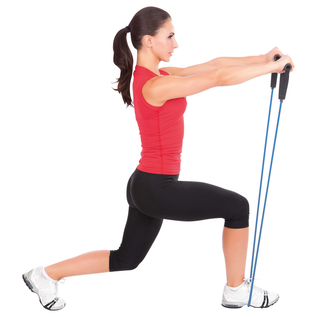Fitness tube, extra thick, blue, set of 10 buy online | Sport-Tec