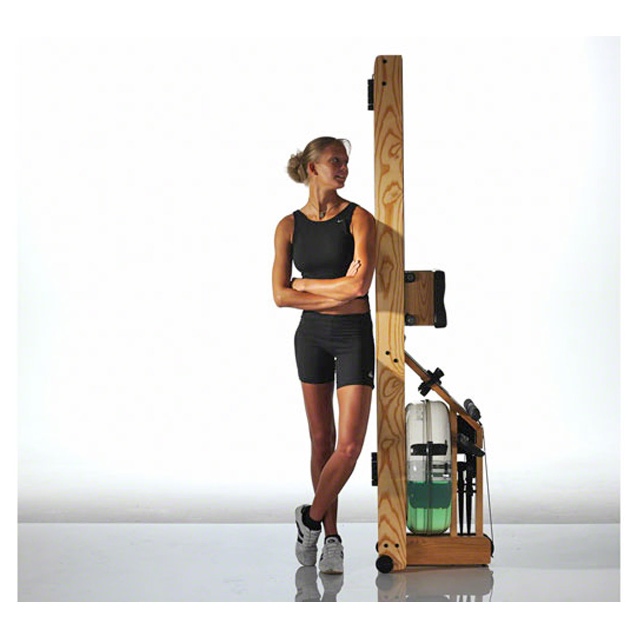 WaterRower rowing machine ash, incl. S4 Monitor, heart rate receiver ...