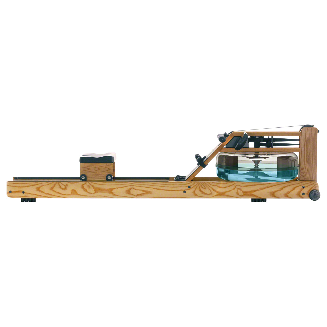 WaterRower rowing machine natural ash, incl. S4 Monitor, Heart rate ...