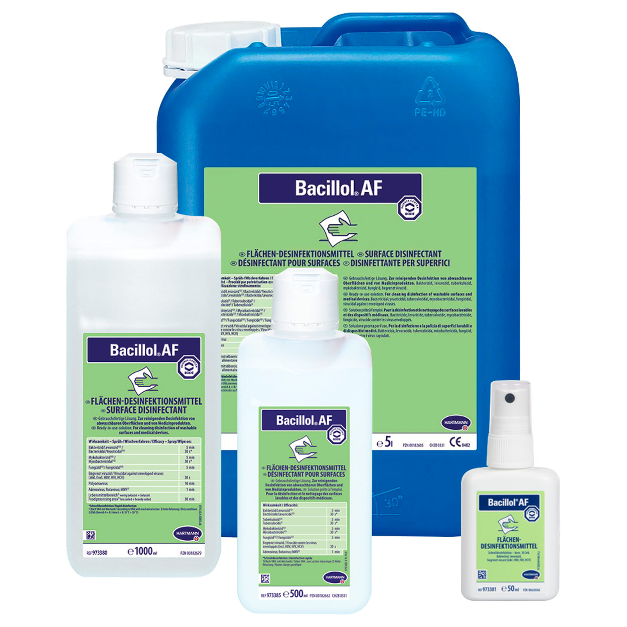 Bacillol AF surface disinfectant, 1 l buy online | Sport-Tec