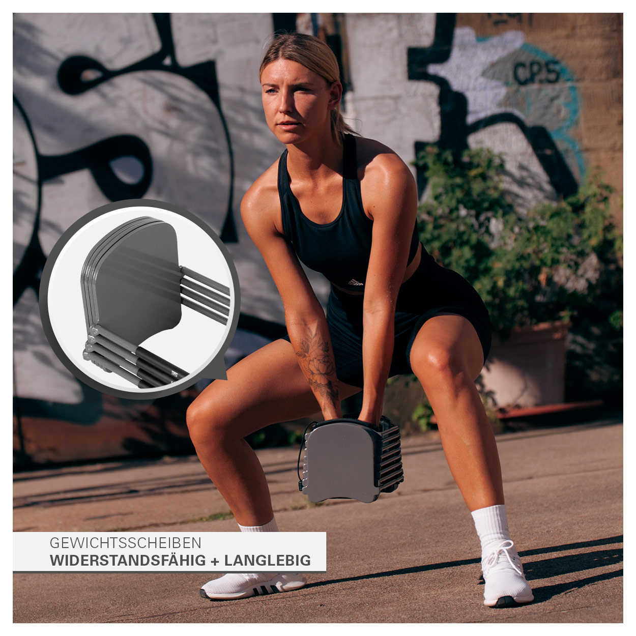 Power Block Dumbbell 50, 4.5-23 kg, pair buy online | Sport-Tec