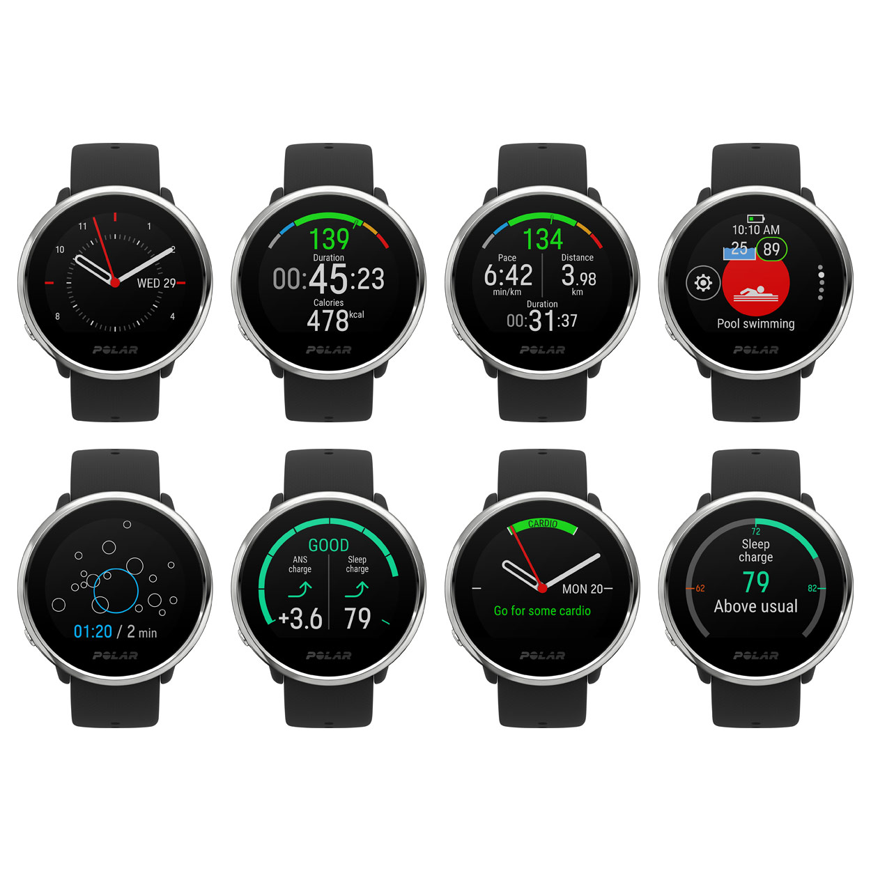 POLAR Ignite fitness watch, size M/L buy online | Sport-Tec