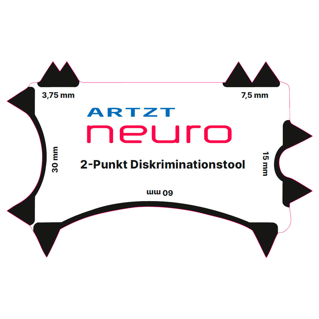 ARTZT neuro 2-point discrimination tool