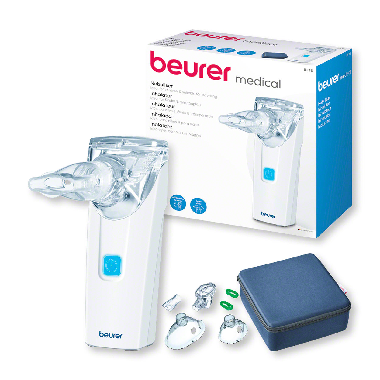 BEURER Inhaler with oscillating diaphragm technology IH 55 - buy online ...
