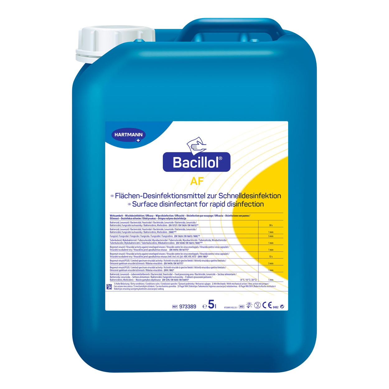 Bacillol AF surface disinfectant, 5 l - buy online | Sport-Tec