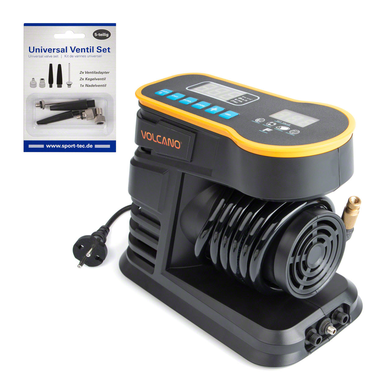 Ball compressor PM500, 220-240 V, 2 bar, incl. universal valve set, 5 ...