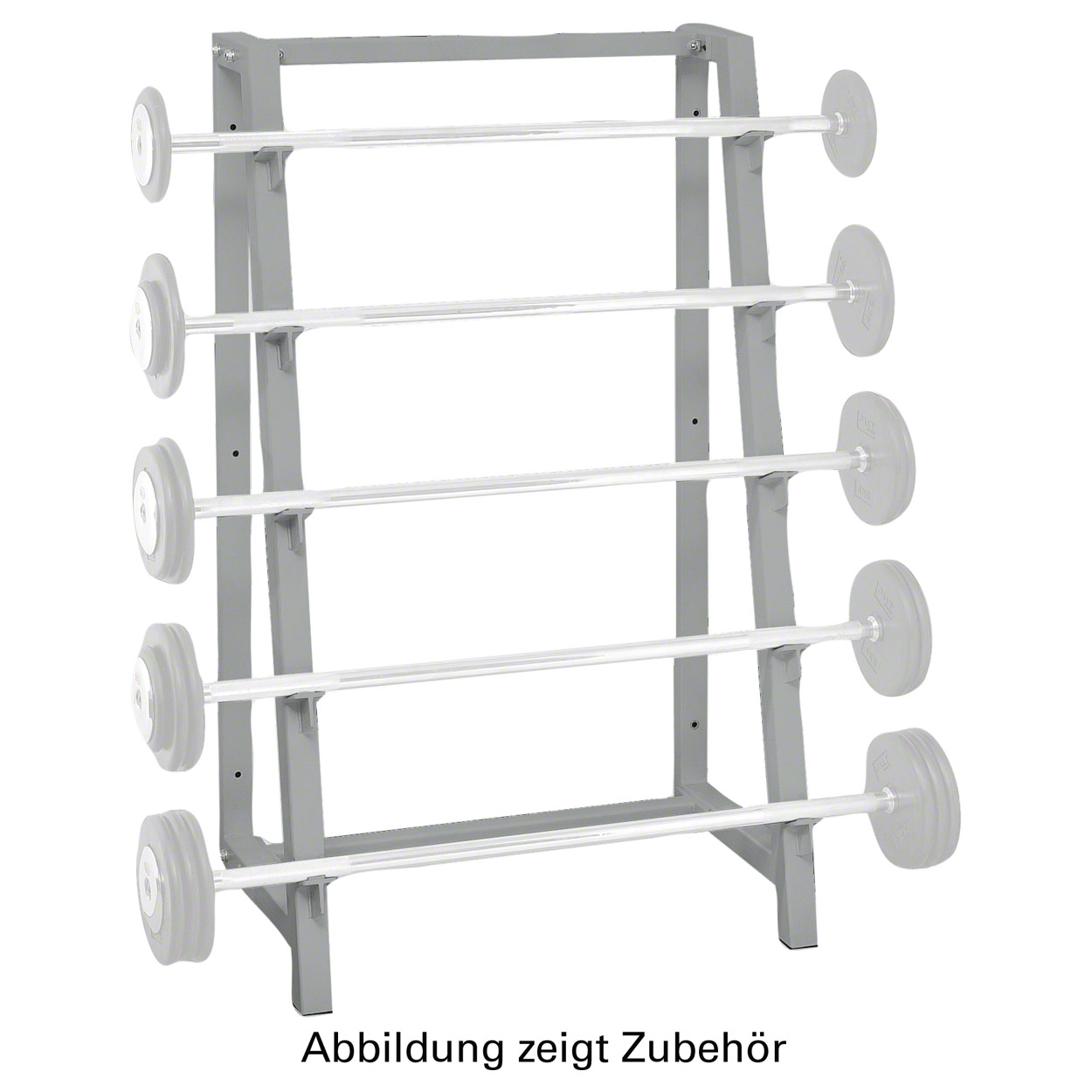 Barbell rack, 5 shelves - buy online | Sport-Tec
