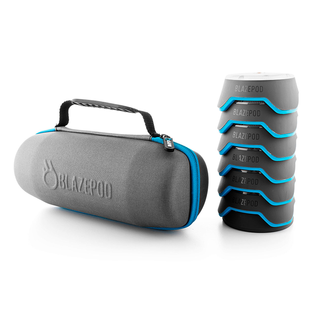 BlazePod Trainer Kit Reflex and Reaction Training 6 Pods incl. Case ...
