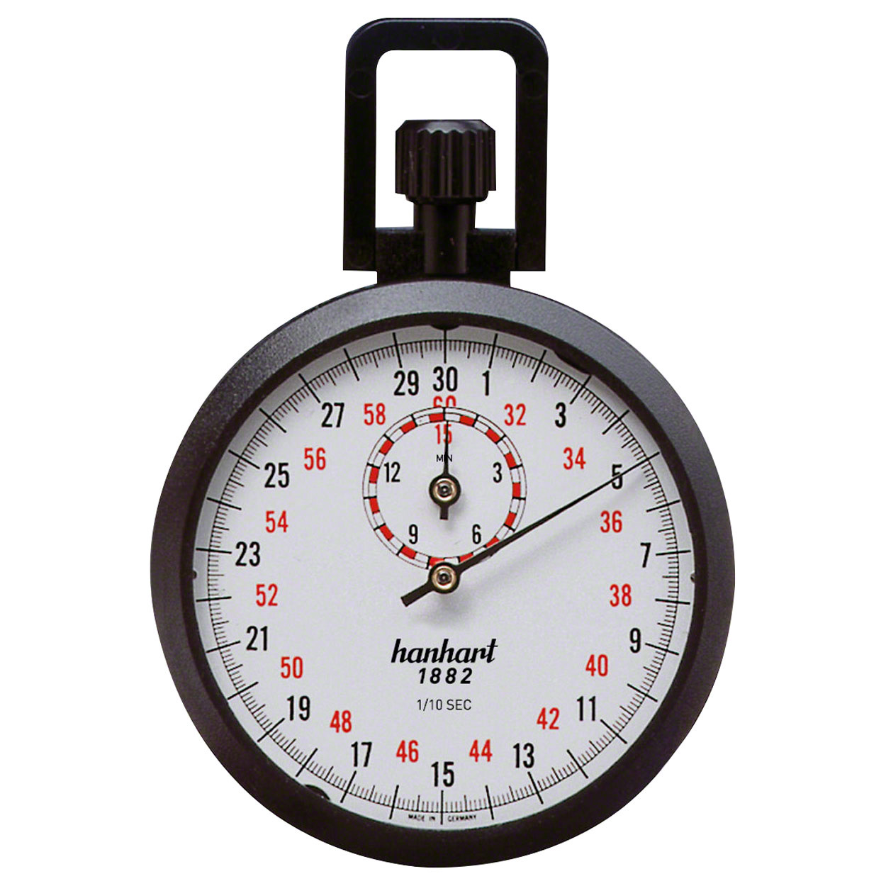 Crown stopper with ABS case, 1/10 sec. graduation