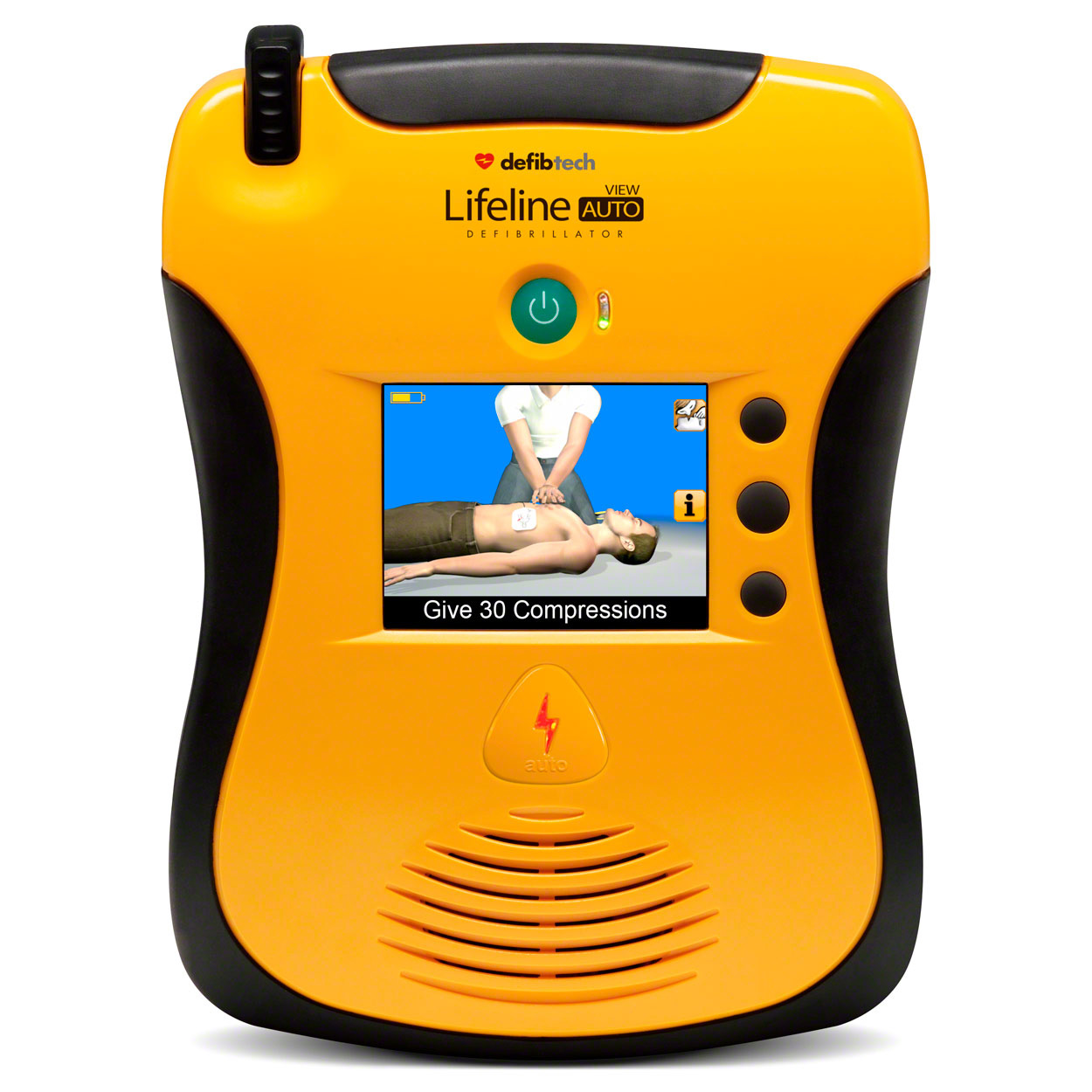 Defibtech Defibrillator Lifeline VIEW AED with Display, Fully Automatic