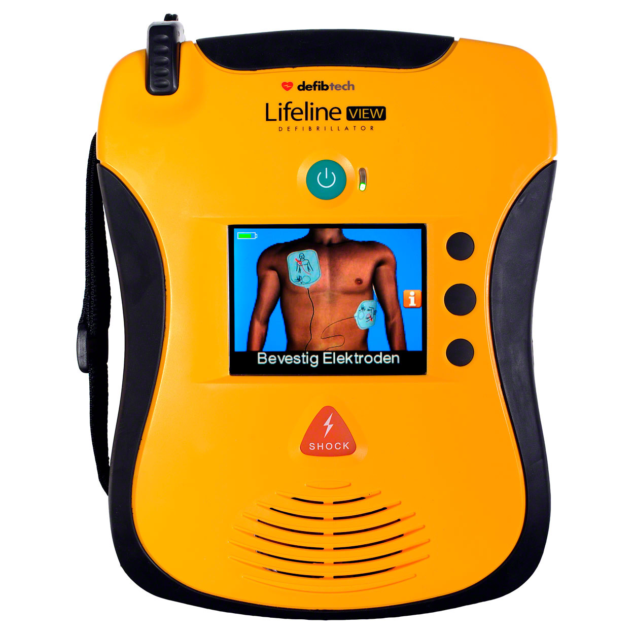 Defibtech Defibrillator Lifeline VIEW AED with Display, Semi-Automatic ...