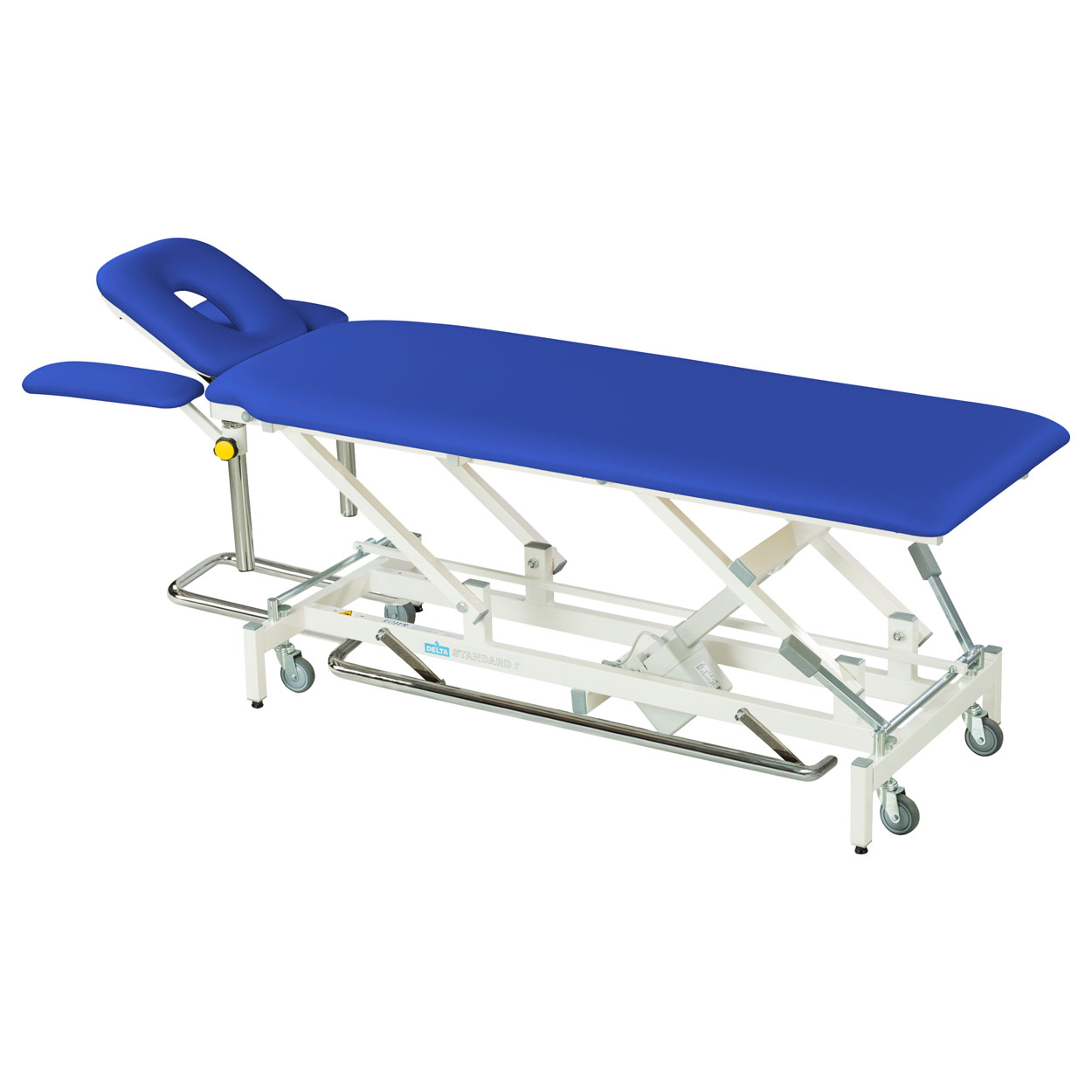 Delta therapy table DS4 with wheel lift system and all-round switching