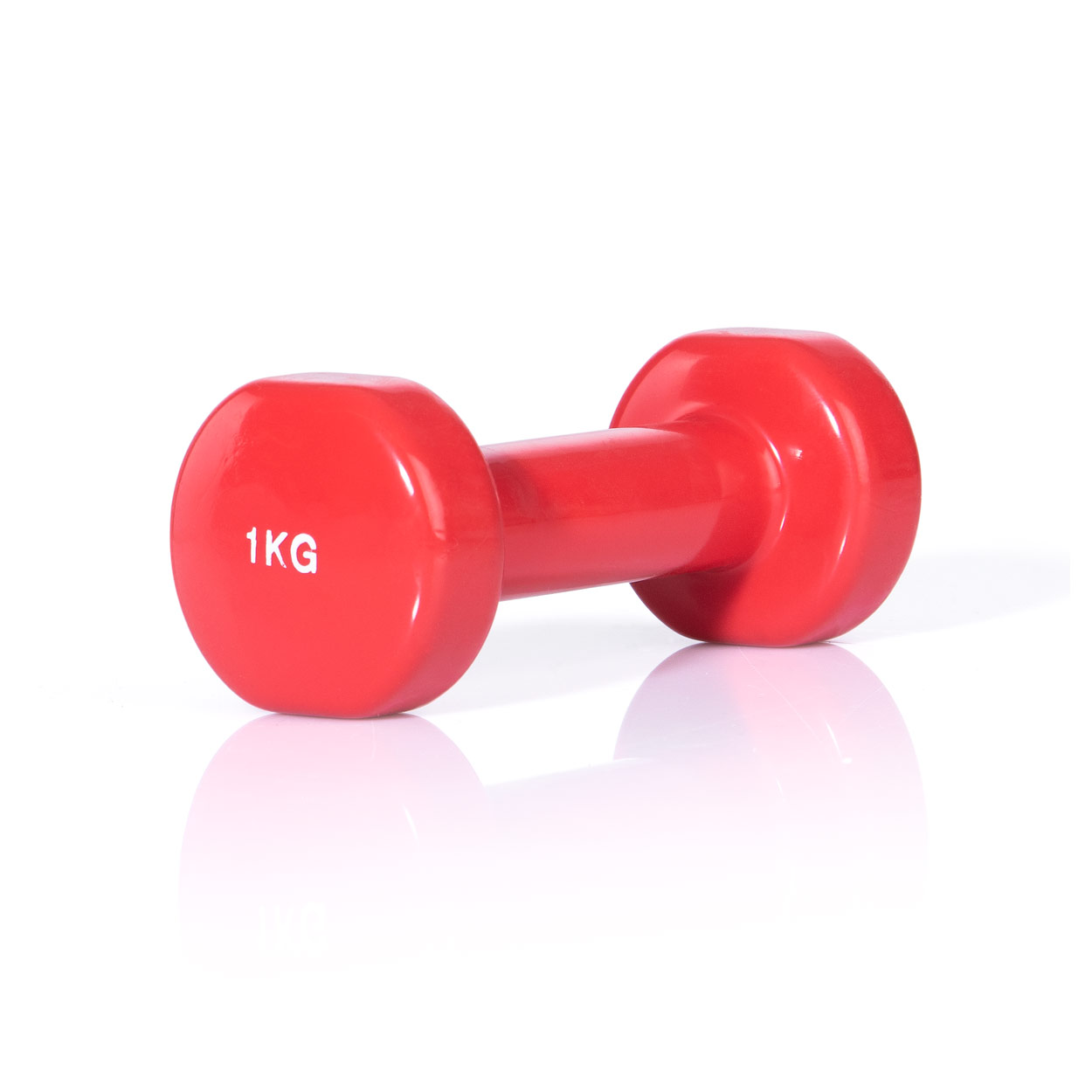 Dumbbell, 1 kg, red, 1 piece - buy online | Sport-Tec