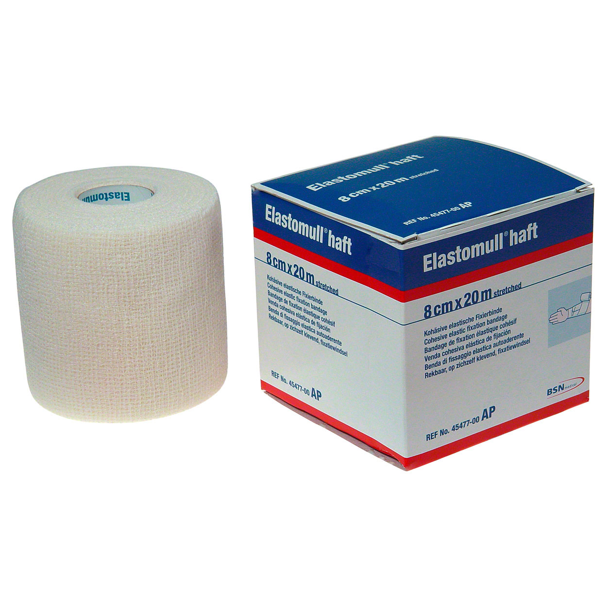 Elastomull adhesive, 20 m x 8 cm, white - buy online | Sport-Tec