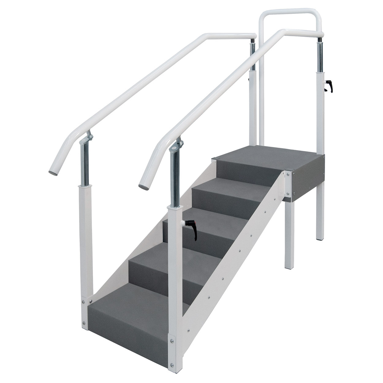 Exercise staircase with adjustable handrail, single design - buy online ...