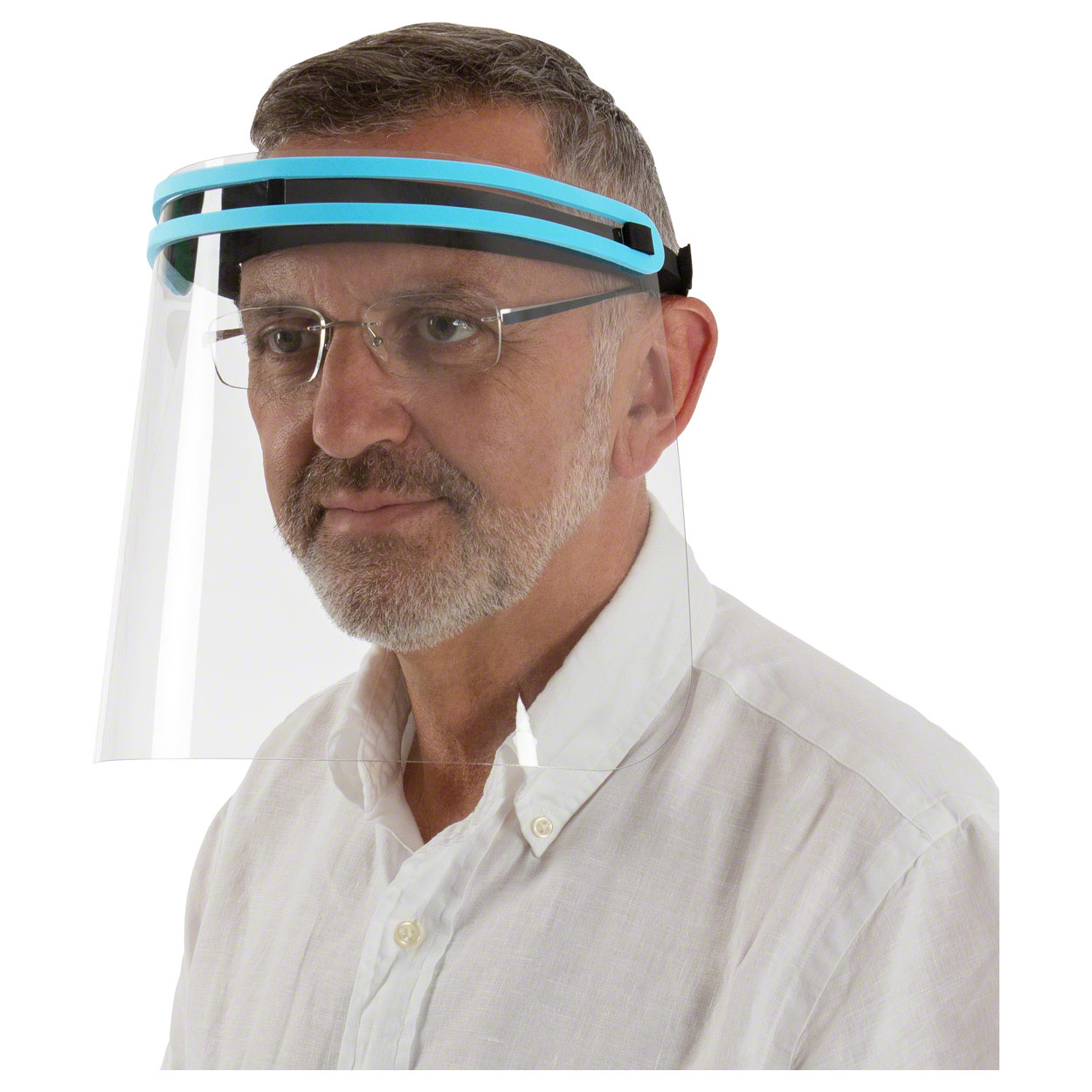 Faceshield with elastic band, soft forehead support - buy online ...