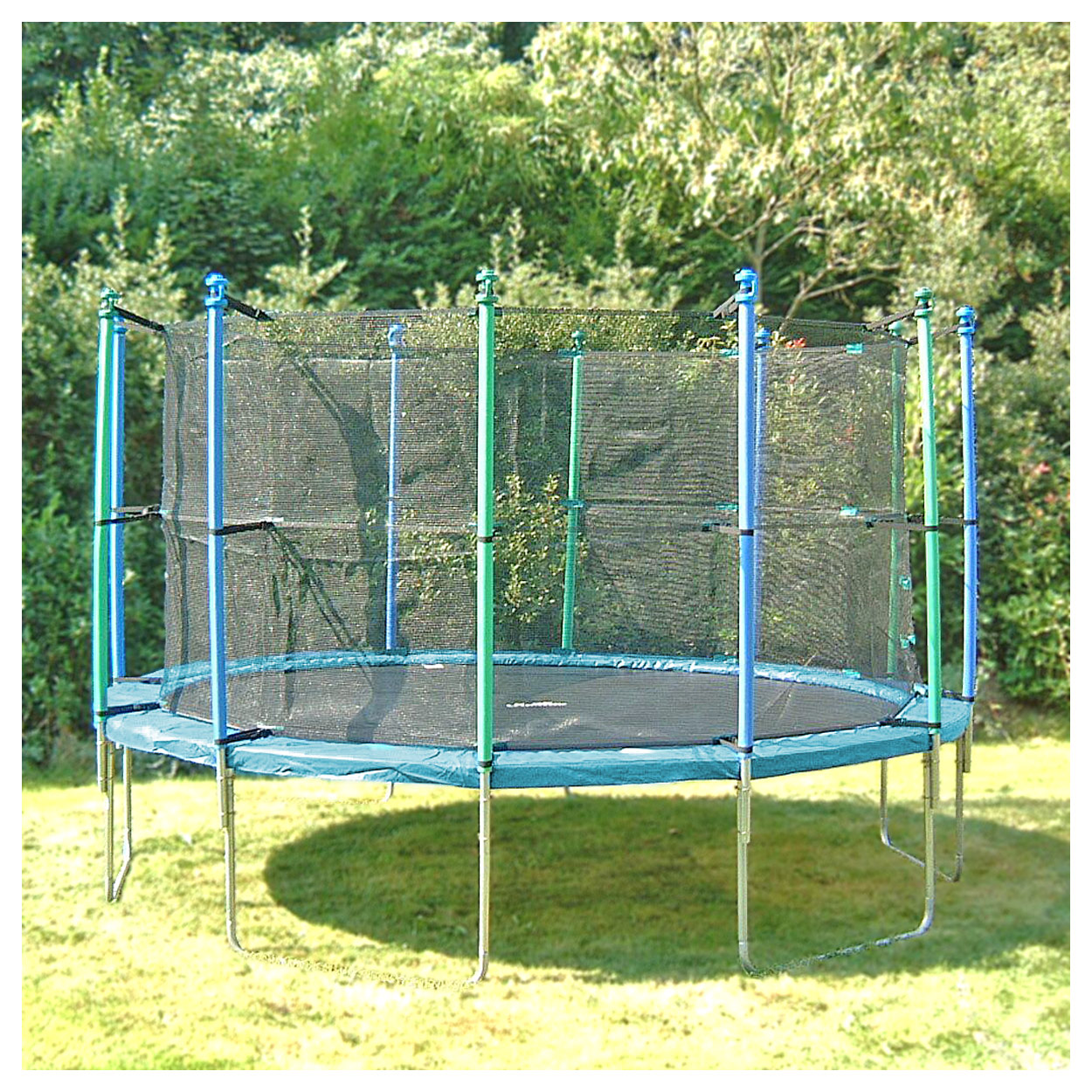 Garden trampoline fun 24 set, trampoline Ø 2.4 m incl. Safety net - buy ...