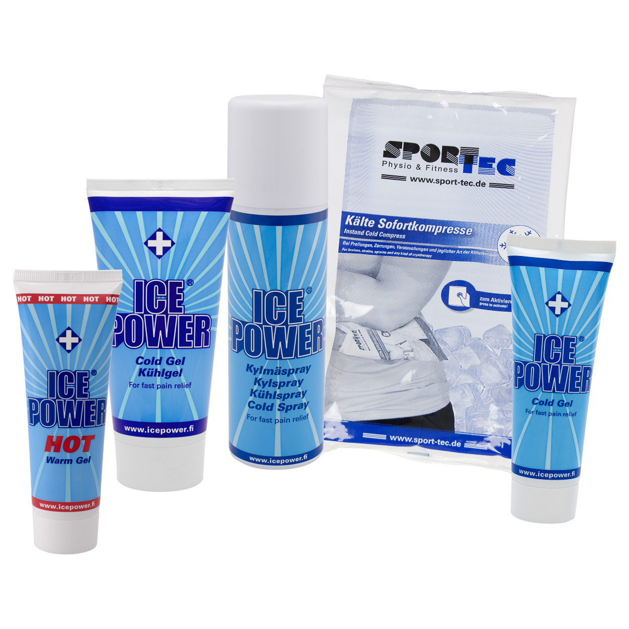 Ice Power refill set, 5-piece - buy online | Sport-Tec