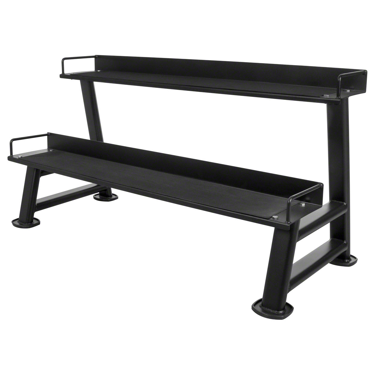 Kettlebell stand with 2 shelves, LxWxH 139x63x74 cm - buy online ...