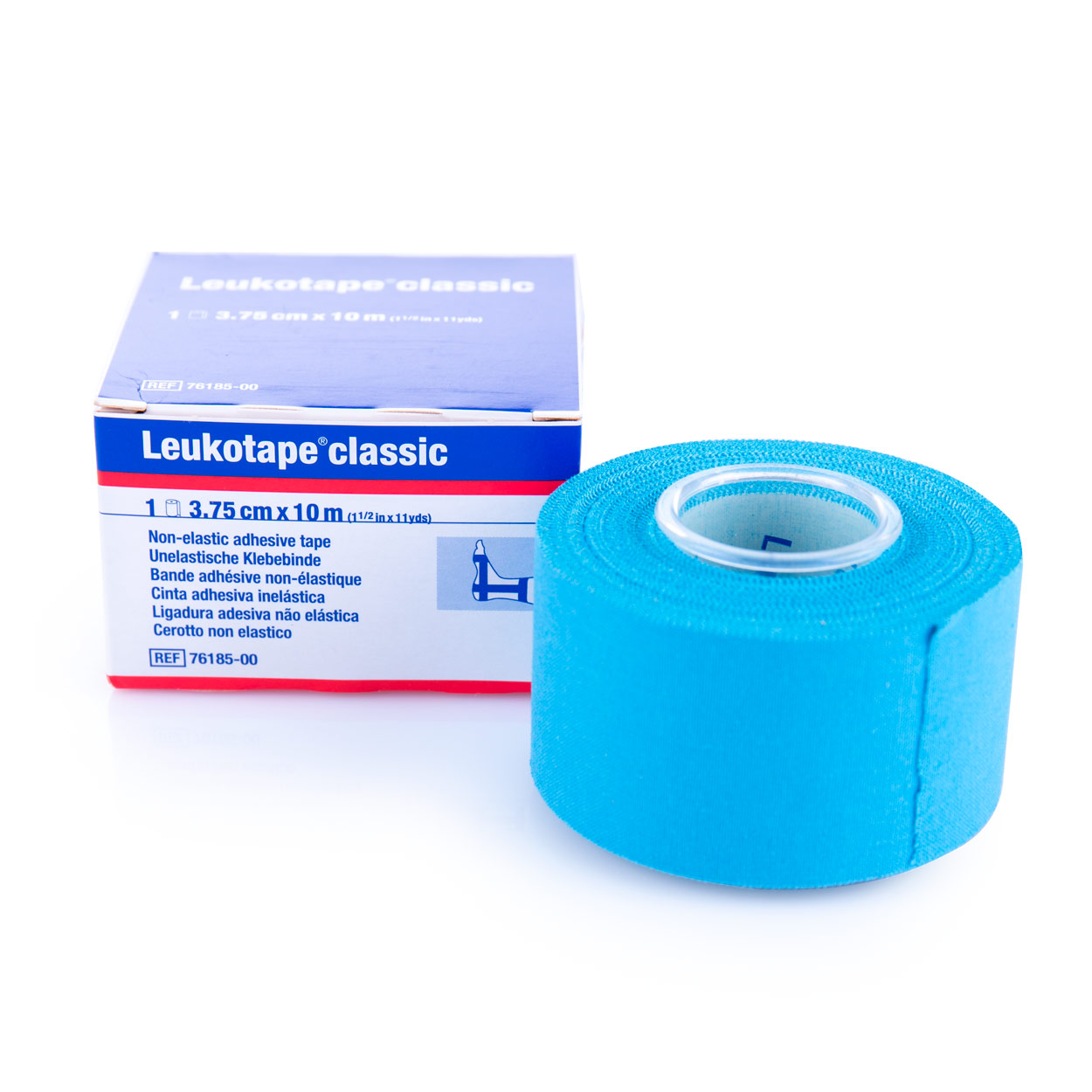 Leukotape Classic, 10 m x 3.75 cm, blue - buy online | Sport-Tec