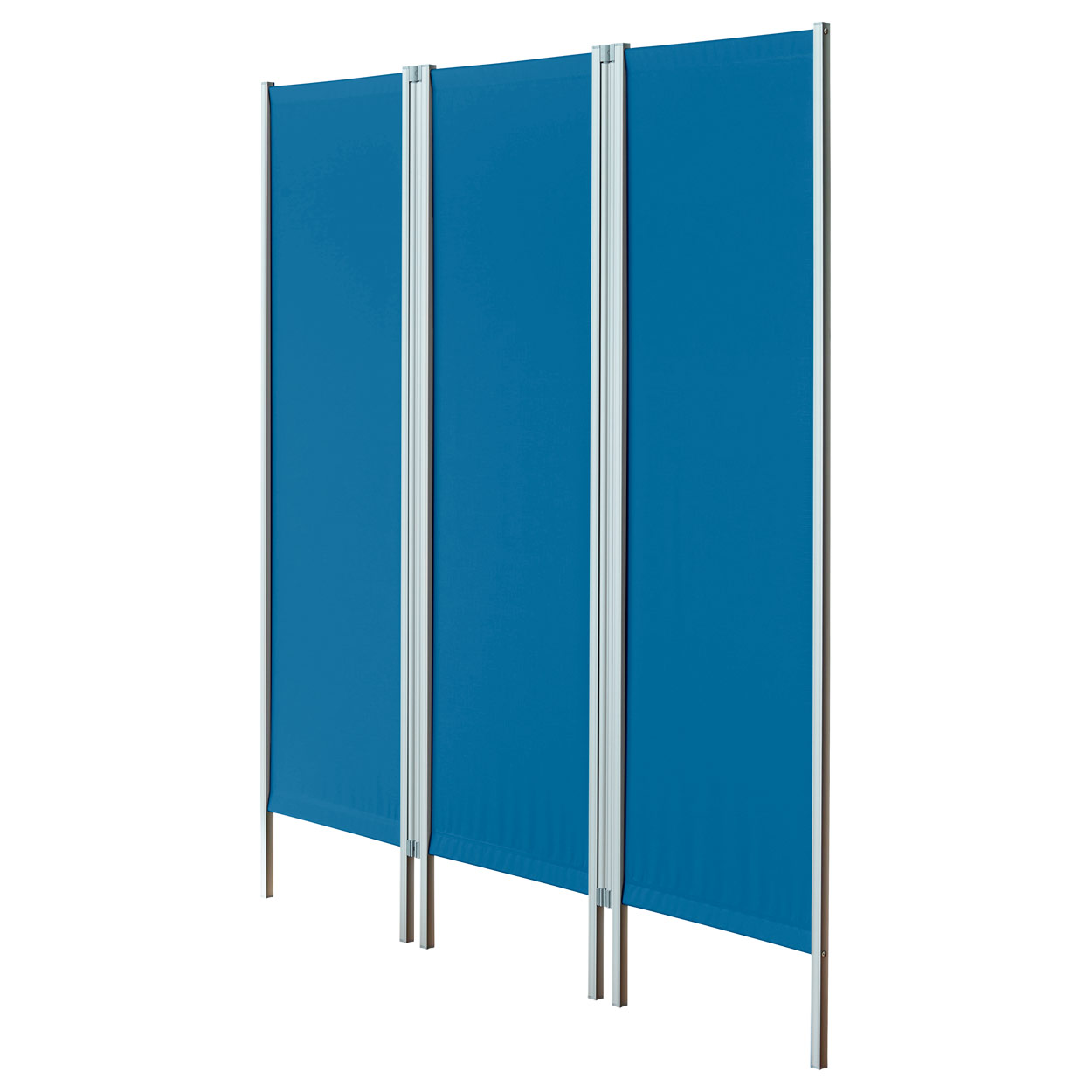 Lightweight screen 3-leaf, HxQ 165x156 cm