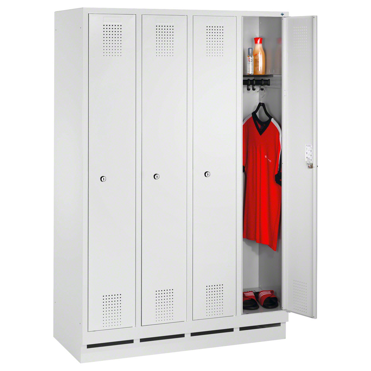 Locker with 4 compartments à 40 cm