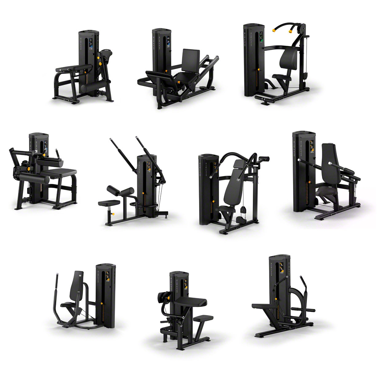 Matrix GO circuit, 10 strength machines - buy online | Sport-Tec