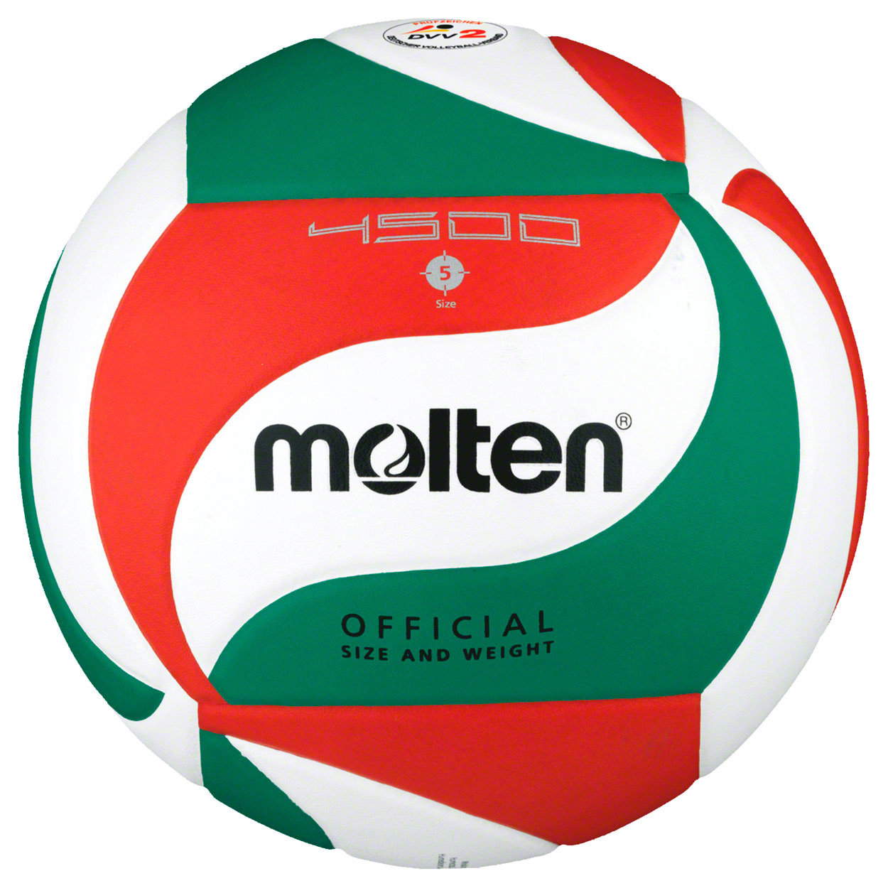 Molten volleyball match ball V5M4500-EN, size 5 - buy online | Sport-Tec