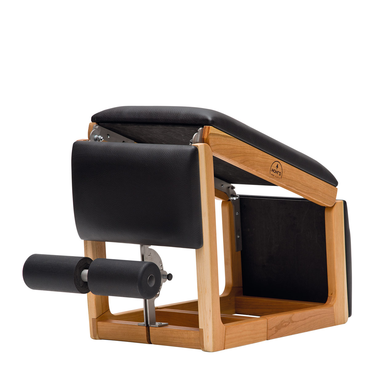 NOHrD Abdominal and Back Trainer Triatrainer, cherry, pleather