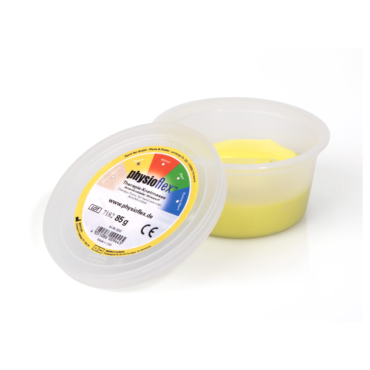 Physioflex Therapy plasticine soft, 85 g, yellow - buy online | Sport-Tec