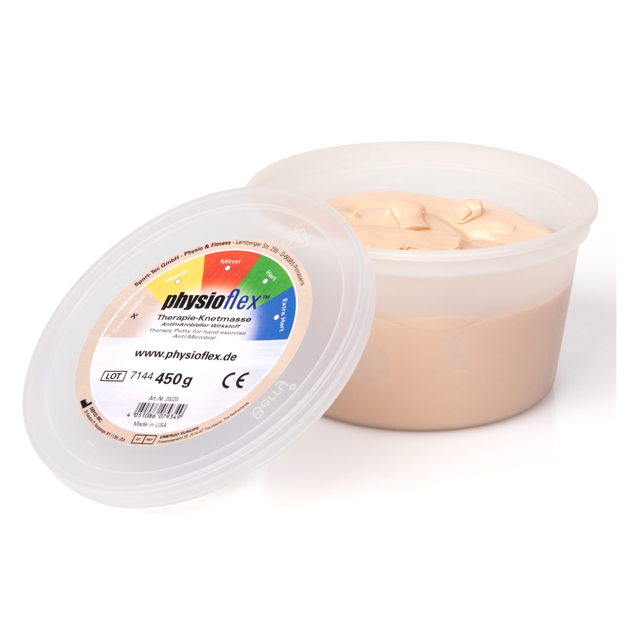 Physioflex Therapy plasticine super soft, 450 g, beige - buy online ...