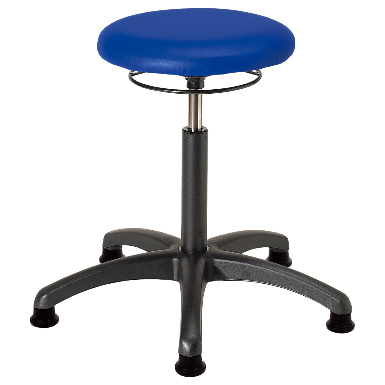 Rotatory stool standard with comfort cushion and glides - buy online ...