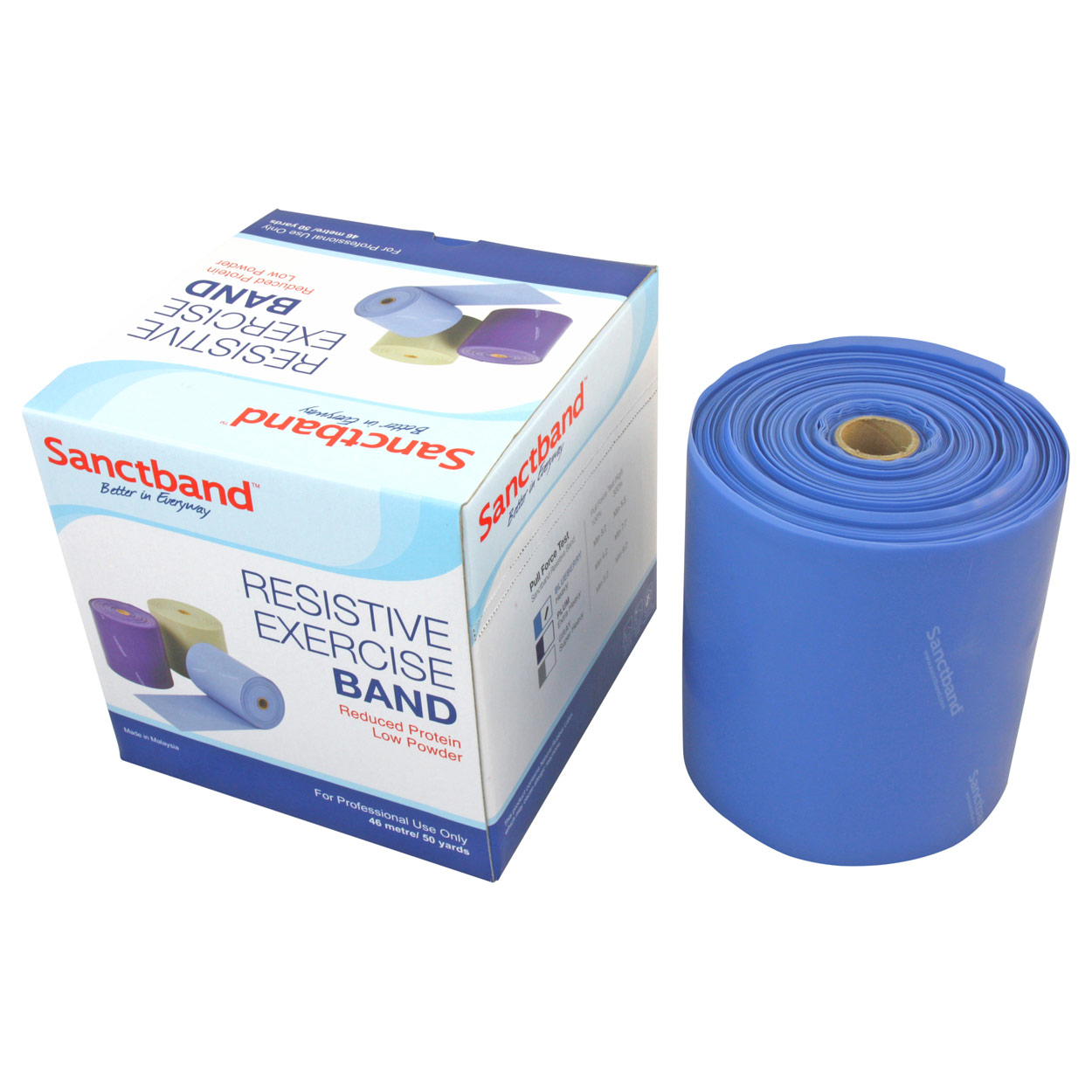 Sanctband resistance ribbon, 46 m x 15 cm, heavy, blue - buy online ...