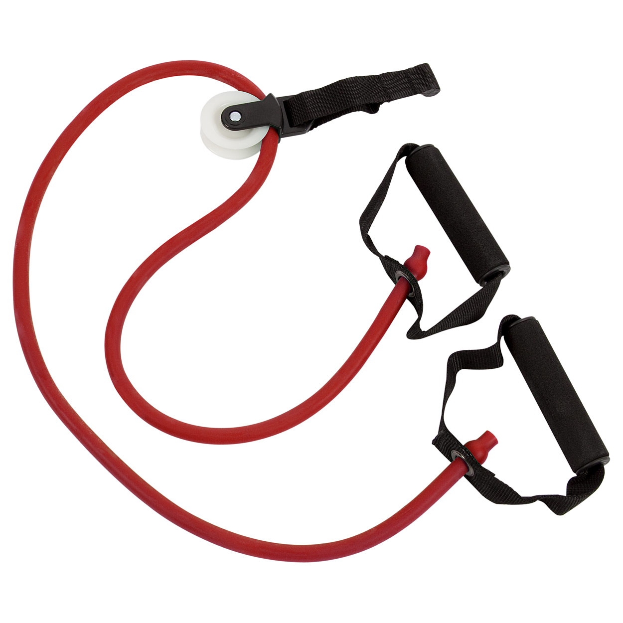 Shoulder Tube Pulley Set, medium, red