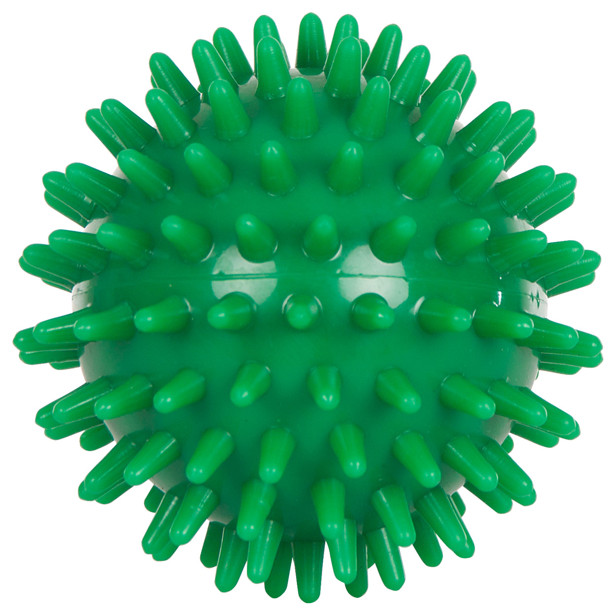 Spiky Massage Ball, ø 7 cm, green, medium