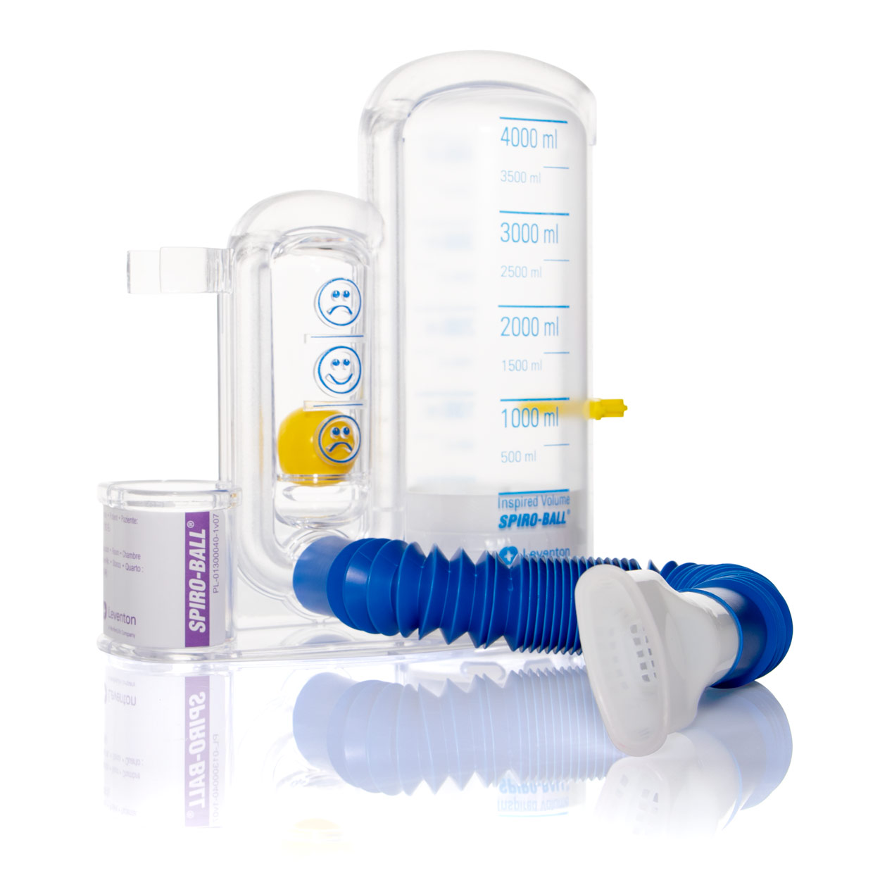 Spiro-Ball SMILE pulmonary trainer with one ball - buy online | Sport-Tec