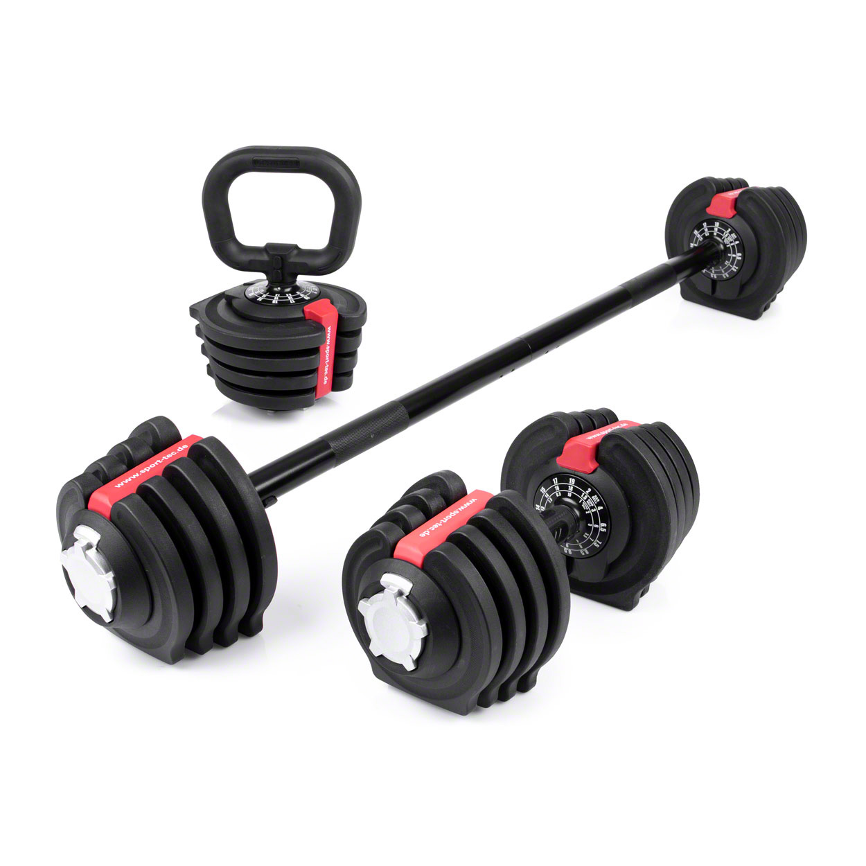 Sport-Tec 3-in-1 Multi Dumbbell 1-19 kg - buy online | Sport-Tec