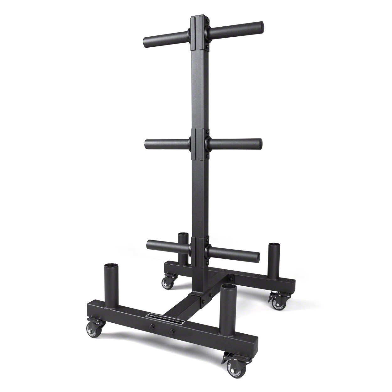 Sport-Tec Bumper Plate Rack for Olympia discs + bars LxWxH 73,5x62 ...