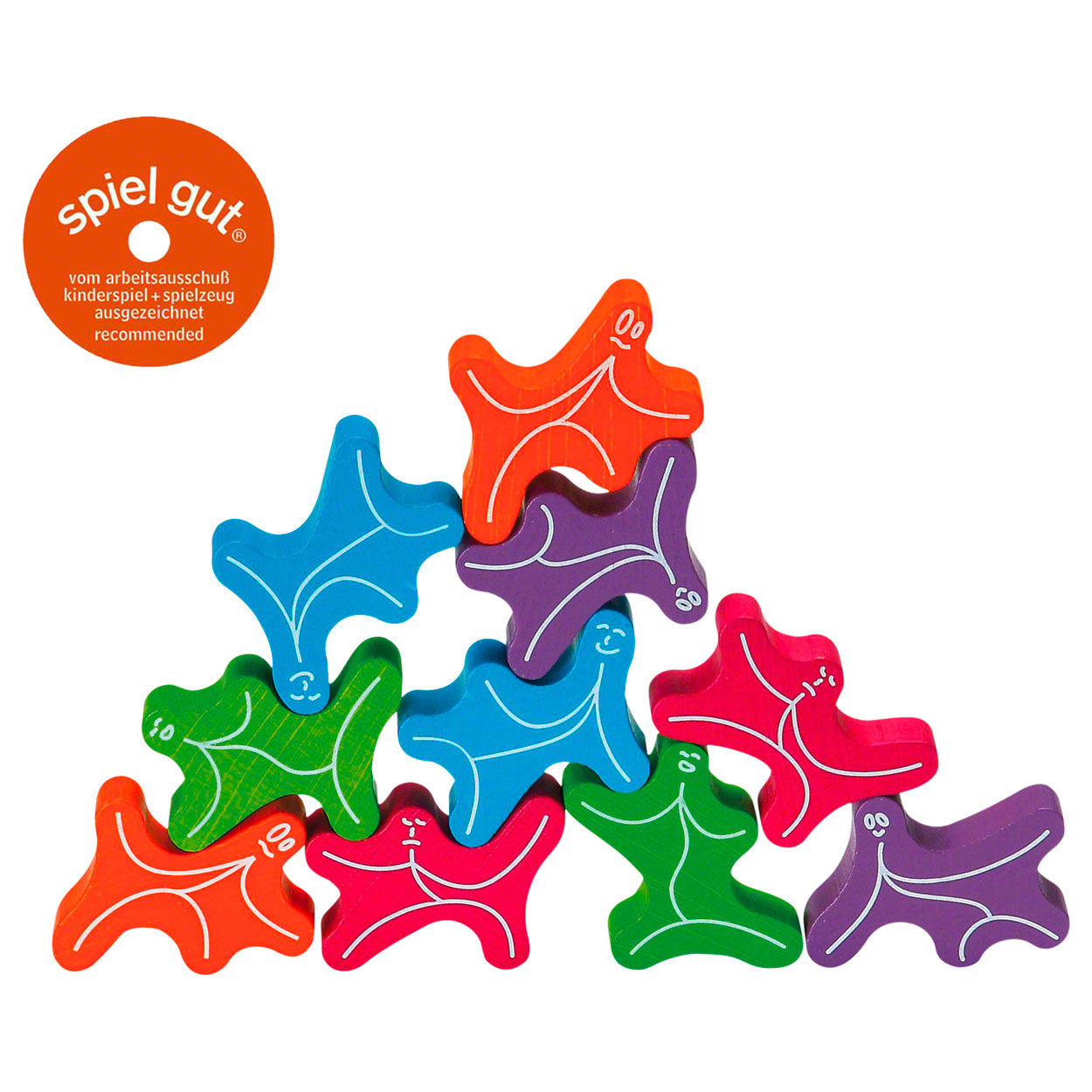 Stacking game - Stacking spirits - , 10 pieces - buy online | Sport-Tec