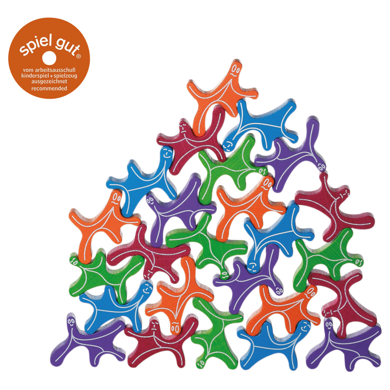 Stacking game - Stacking spirits - , 25 pieces - buy online | Sport-Tec