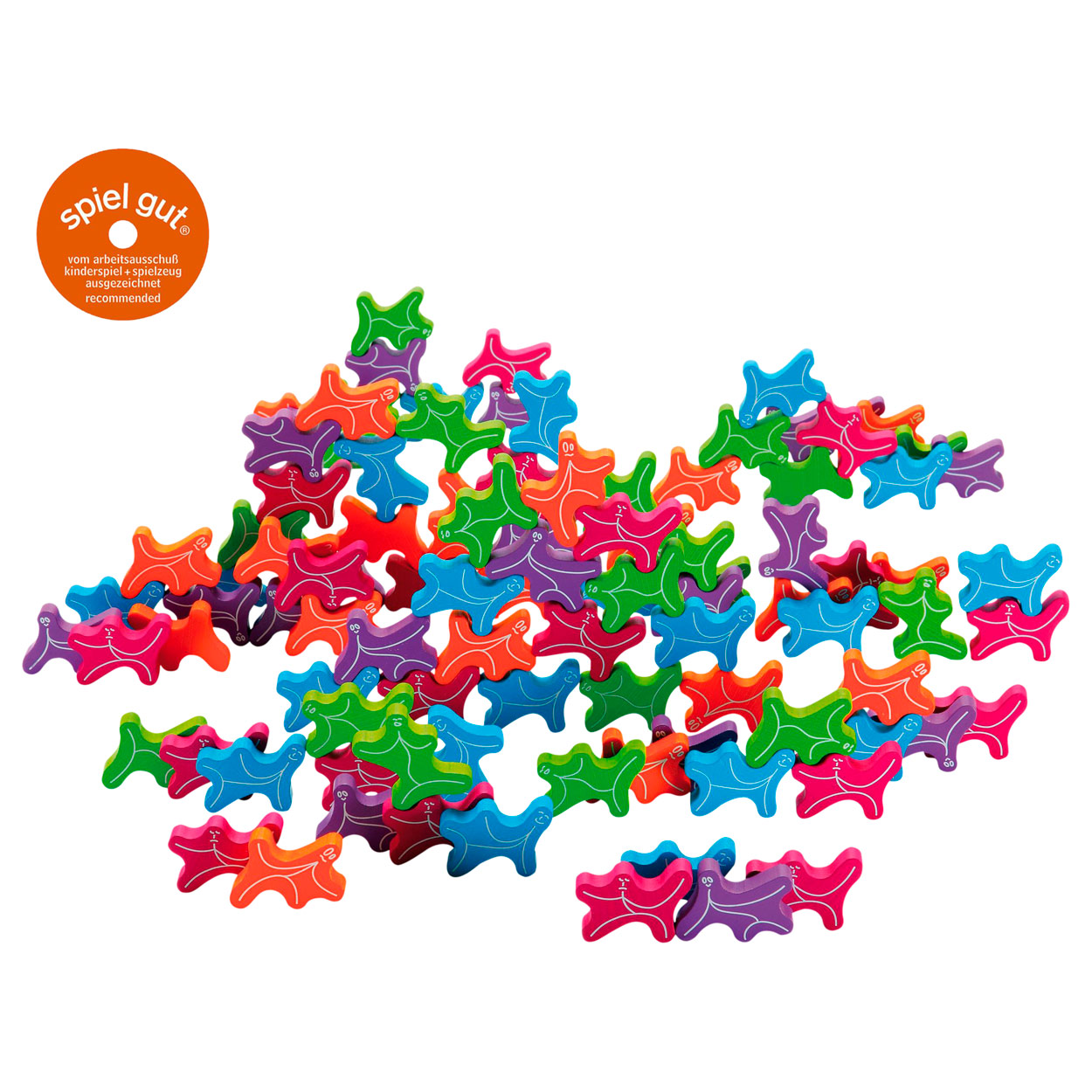 Stacking game - Stacking spirits - , 75 pieces - buy online | Sport-Tec