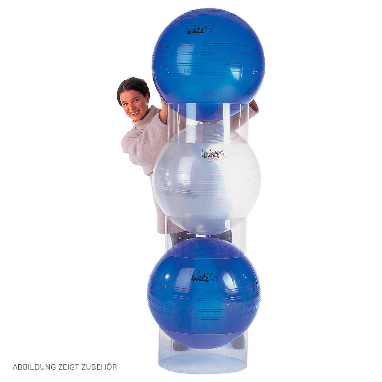 Support rack for exercise balls, Ø 40 cm, 3-piece - buy online | Sport-Tec