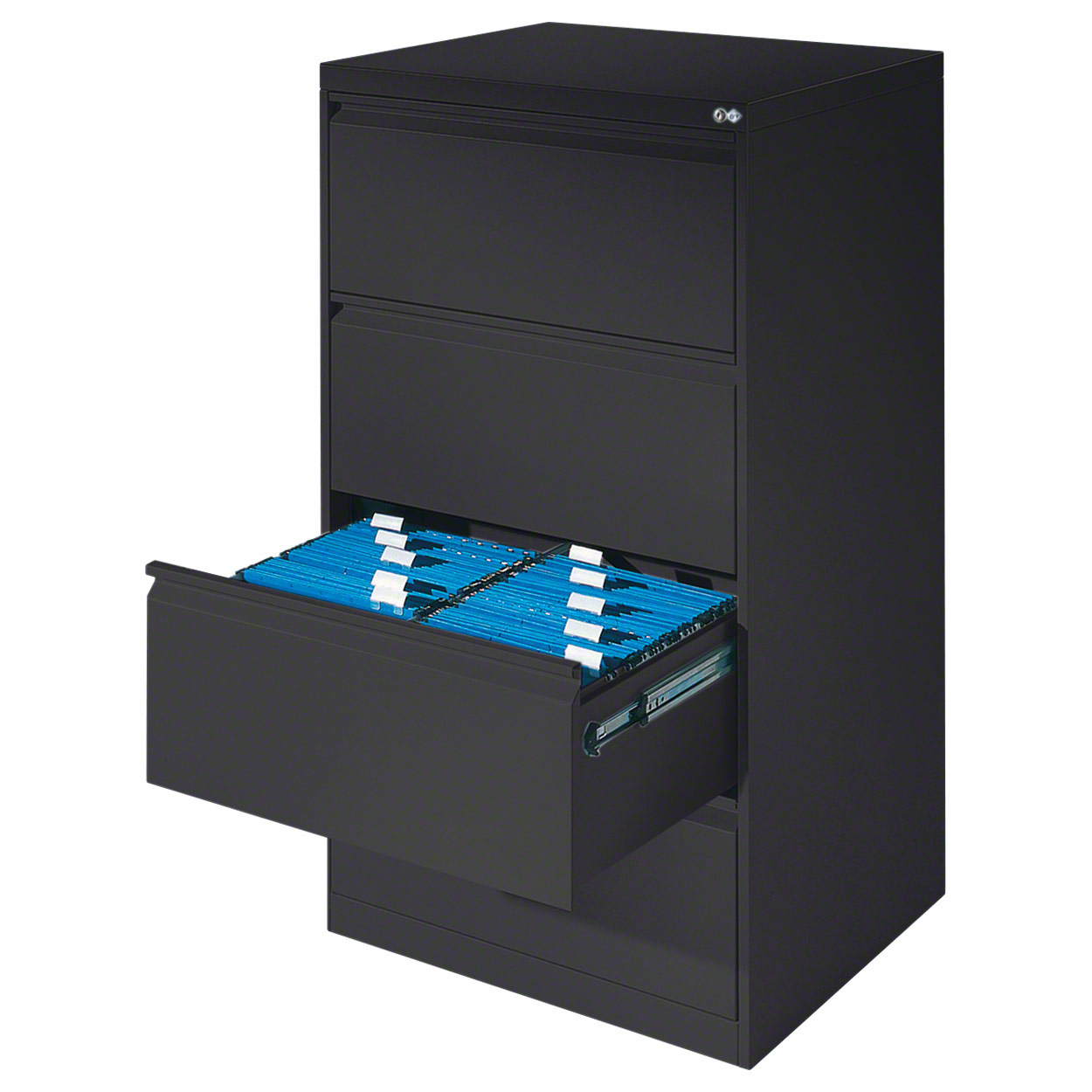 Suspension filing cabinet with 4 drawers, LxWxH 135,7x78,7x59 cm, with ...