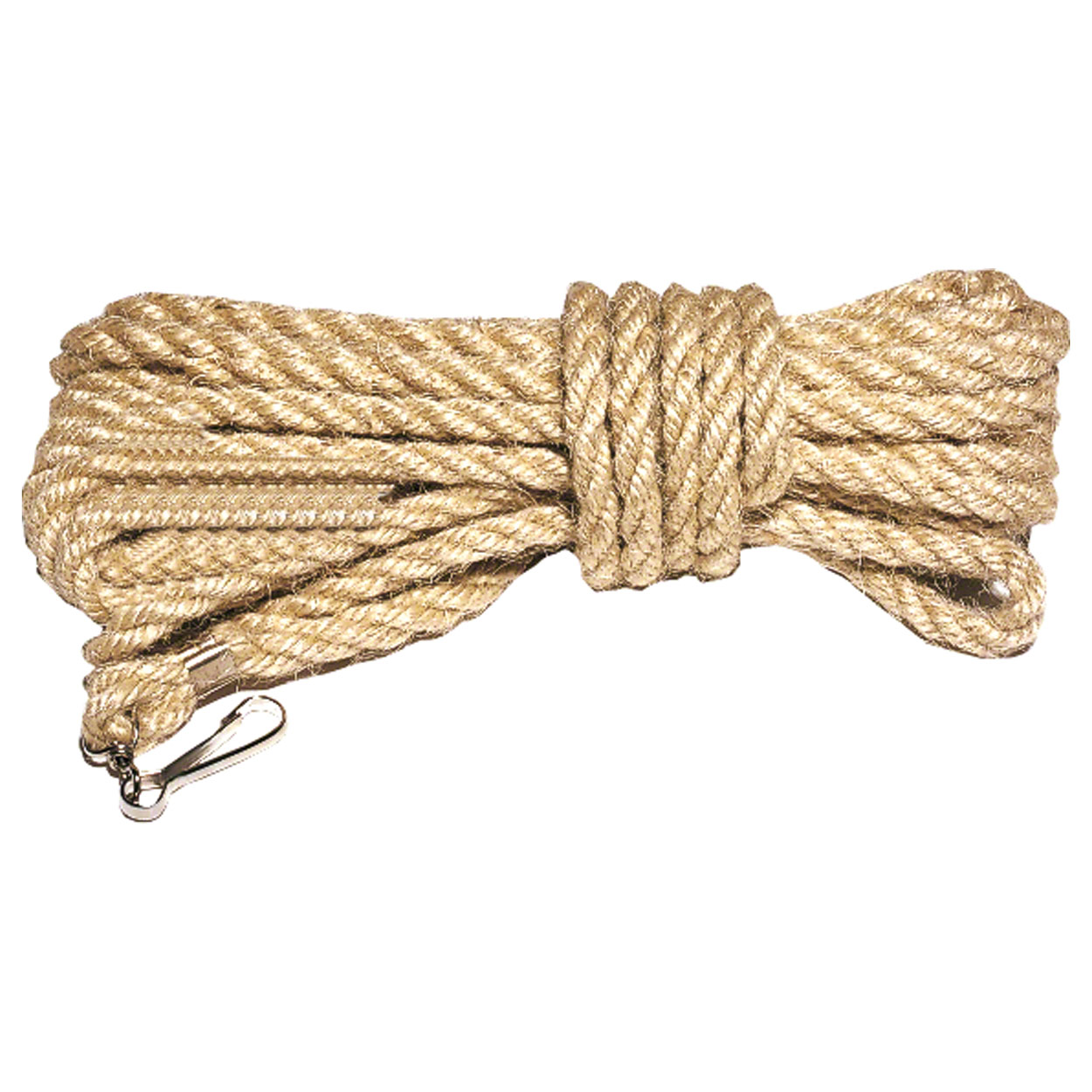Swing rope made of hemp with reinforced center, 5 m - buy online ...
