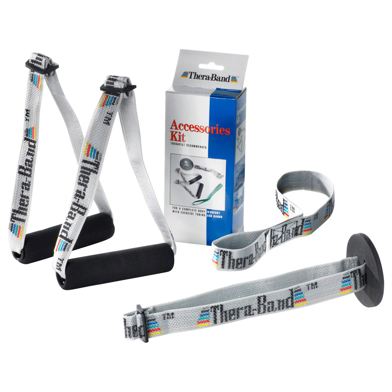 Thera-Band accessory kit, each with 2 handles, 1 door anchor, 1 assist ...